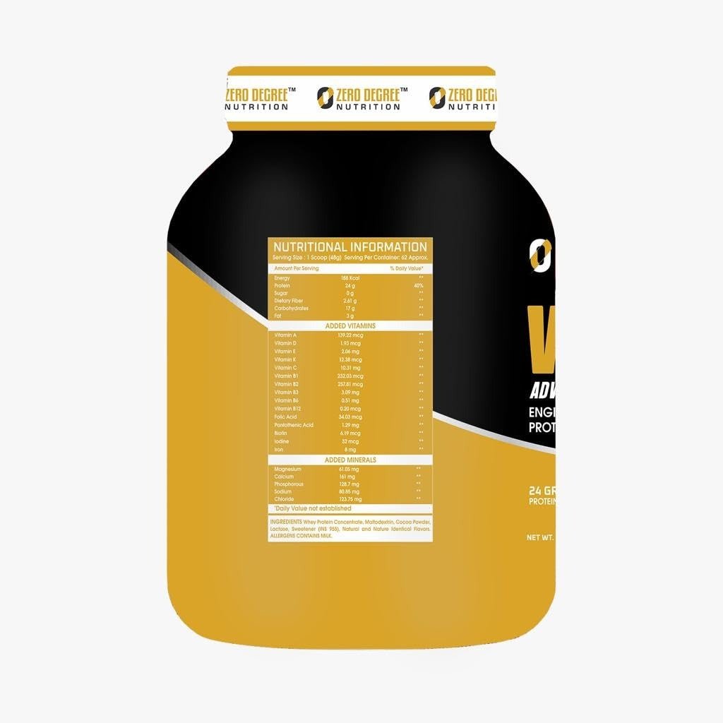 Zero Degree Whey Gold Protein Supplement – Zero Nutrition